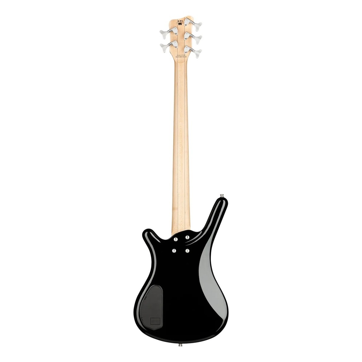 Warwick RockBass Corvette 5 String Bass, Solid Black High Polish at ...