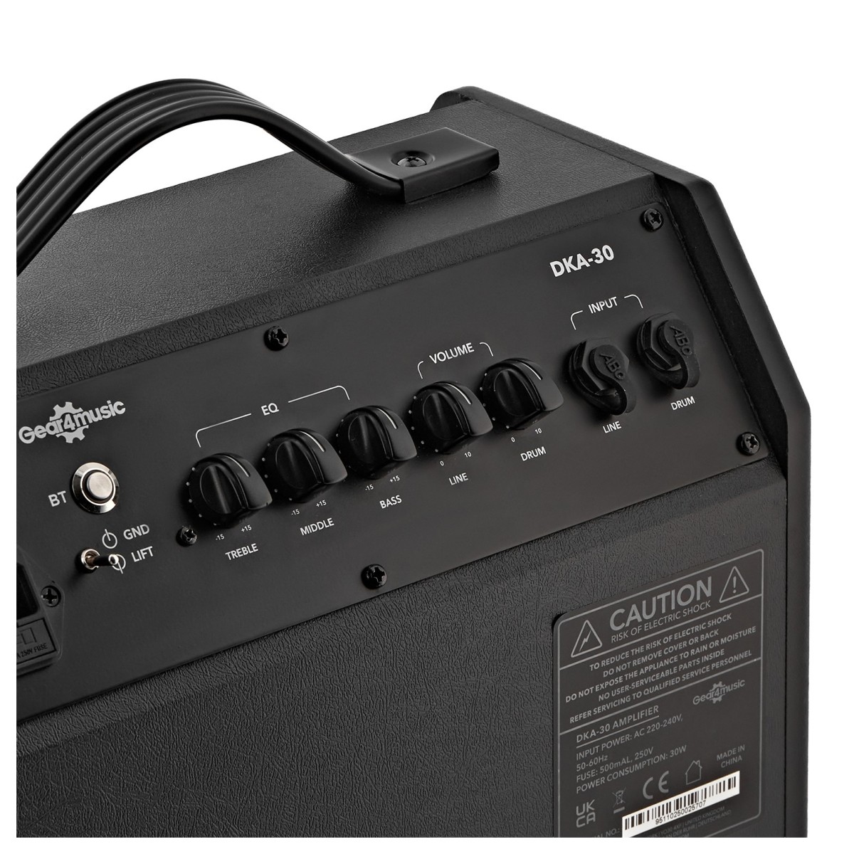 DKA-30 Drum & Keyboard Amplifier by Gear4music - Nearly New at Gear4music