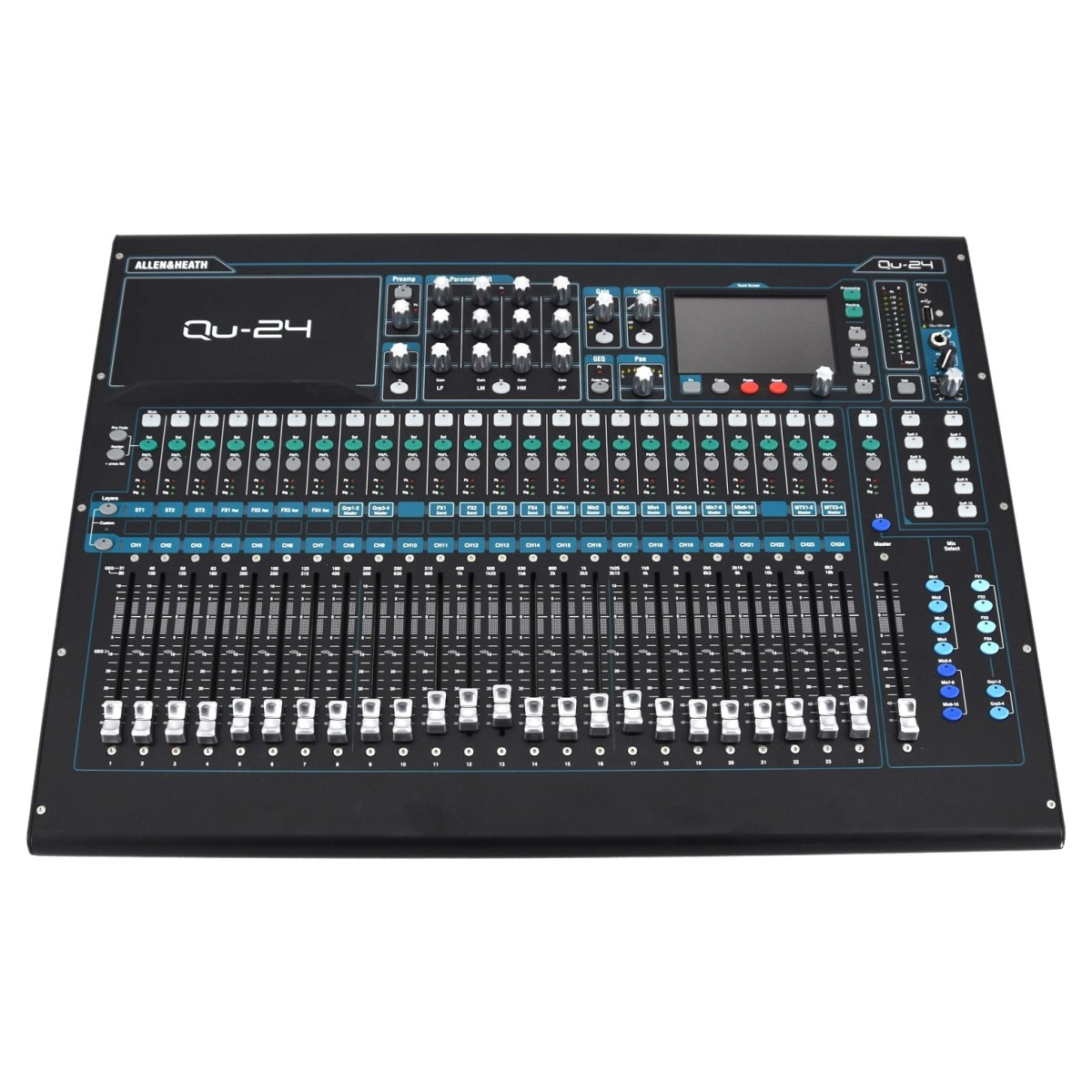 Allen & Heath Qu-24 Digital Mixer, Chrome Edition - Secondhand at ...