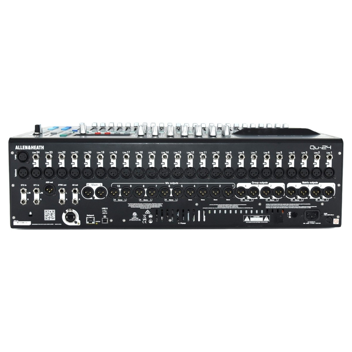Allen & Heath Qu-24 Digital Mixer, Chrome Edition - Secondhand at ...