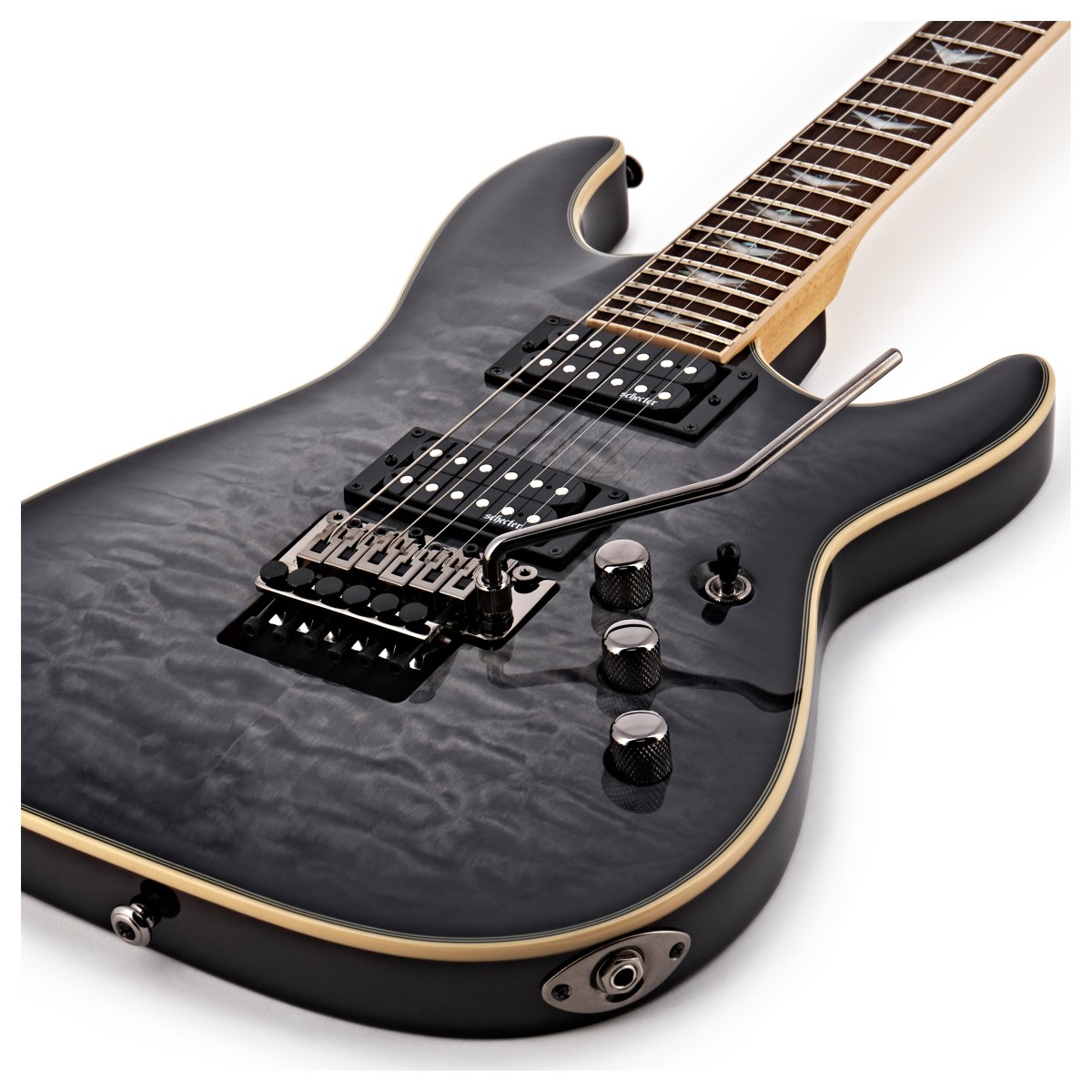 Schecter Omen Extreme-6 FR, See-thru Black - Ex Demo at Gear4music
