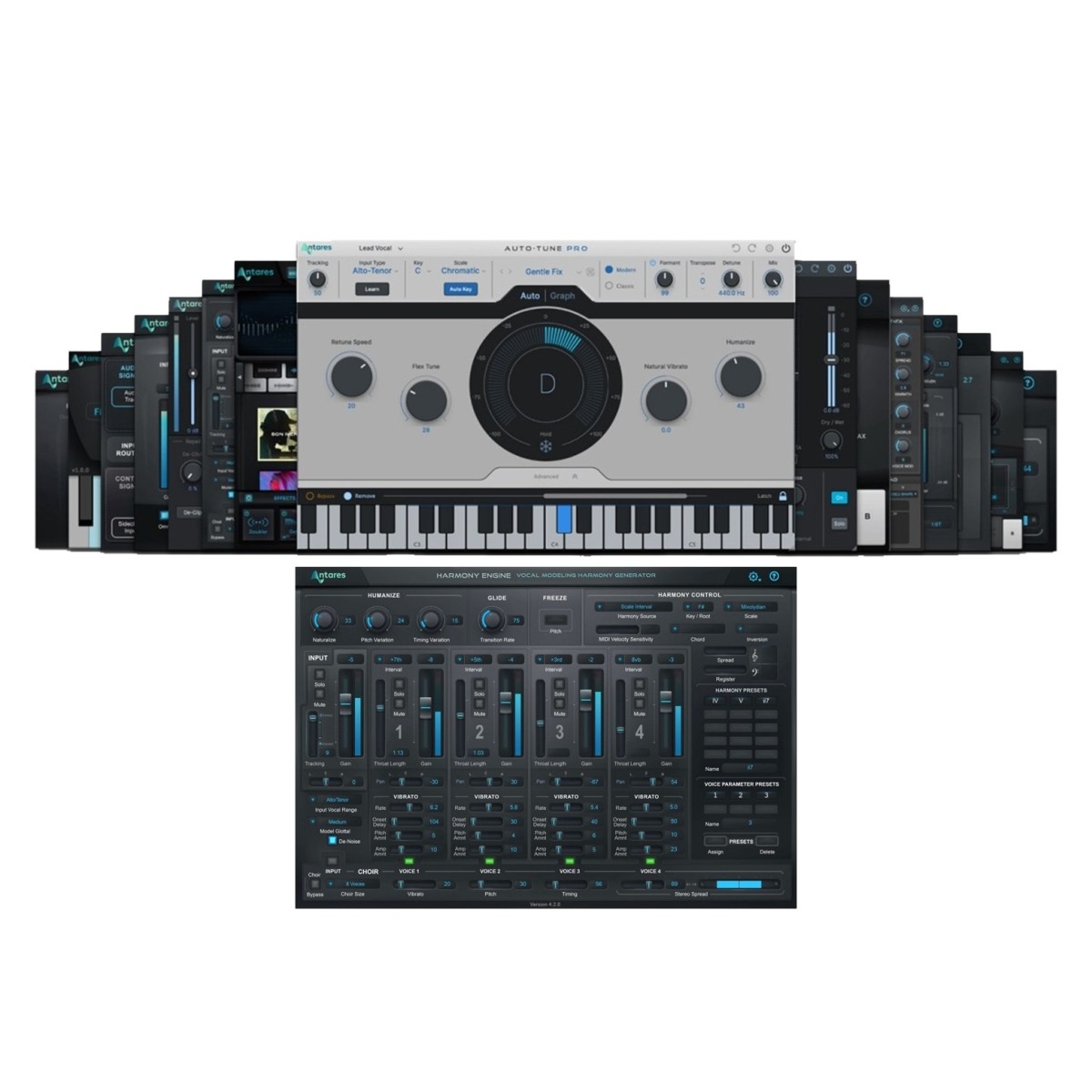 Antares AutoTune Unlimited with FREE Harmony Engine at Gear4music