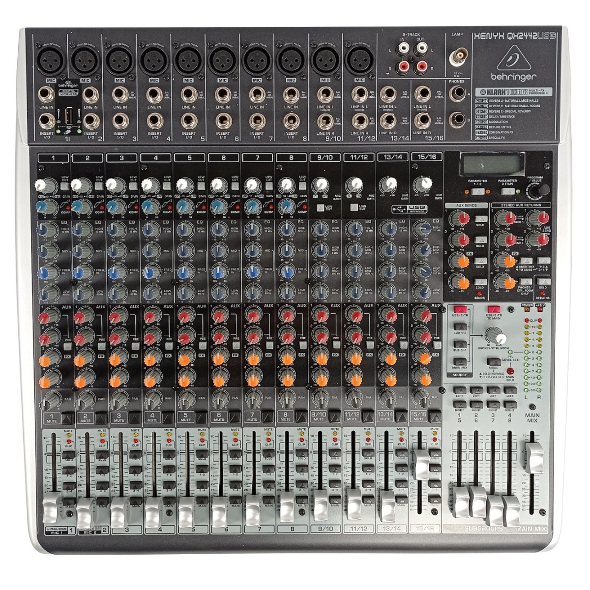 Behringer XENYX QX2442USB Mixer - Secondhand at Gear4music