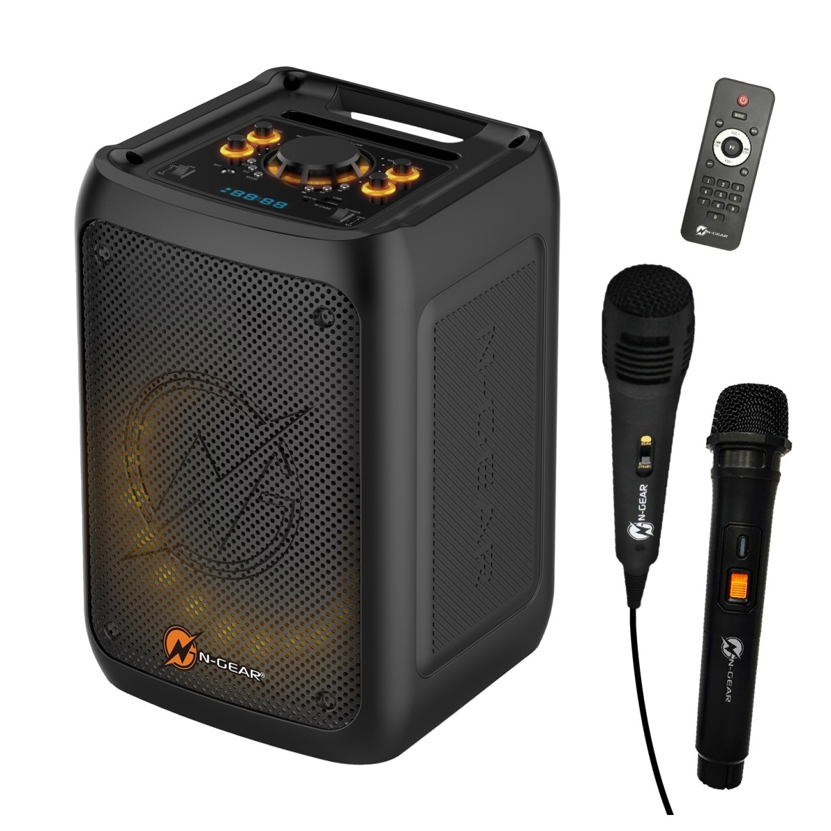 N-Gear Flash Banger 777 Portable Karaoke Machine - Nearly New at Gear4music