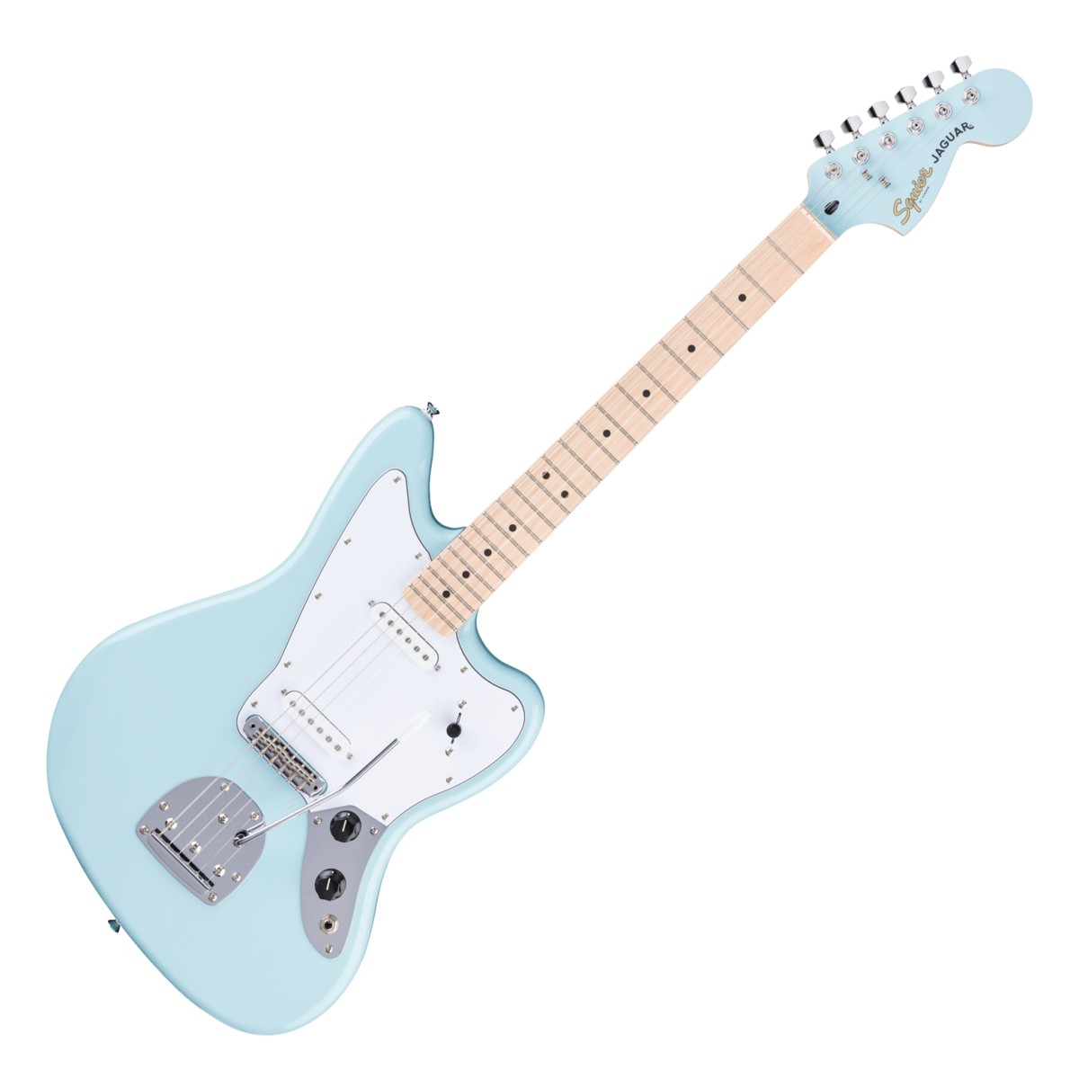 Squier FSR Affinity Jaguar MN, Daphne Blue at Gear4music