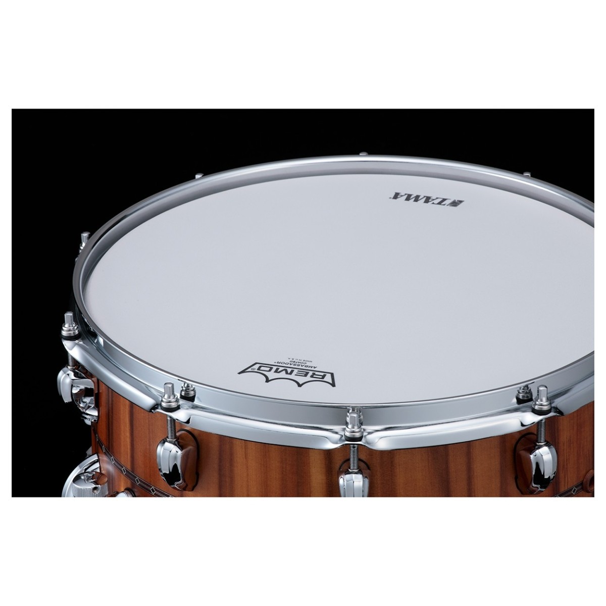 Tambor Tama Star Reserve G-Mahogany 14" x 6.5" Snare, Satin Natural ...