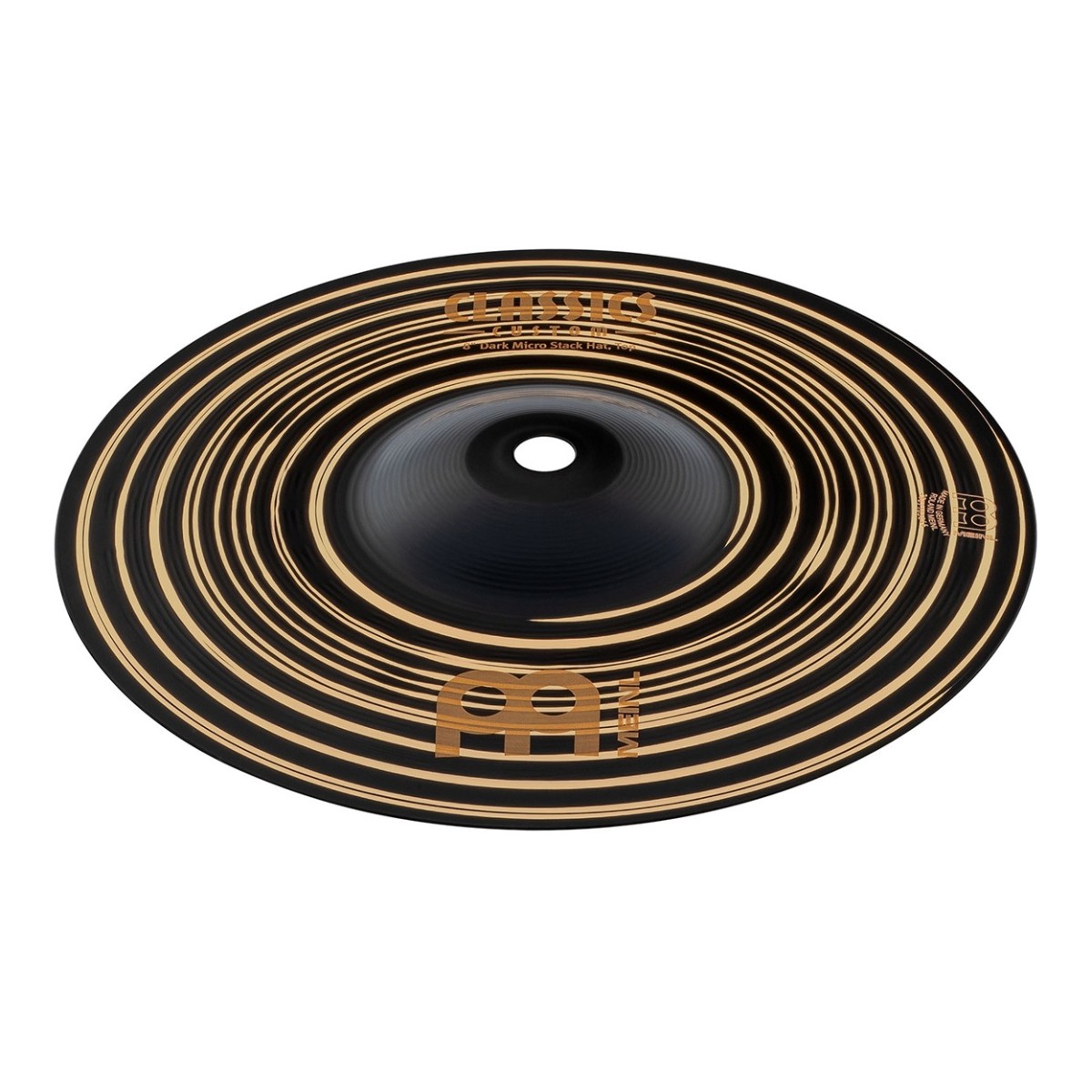Meinl Classics Custom Dark 8" Micro Stack Hats | Gear4music