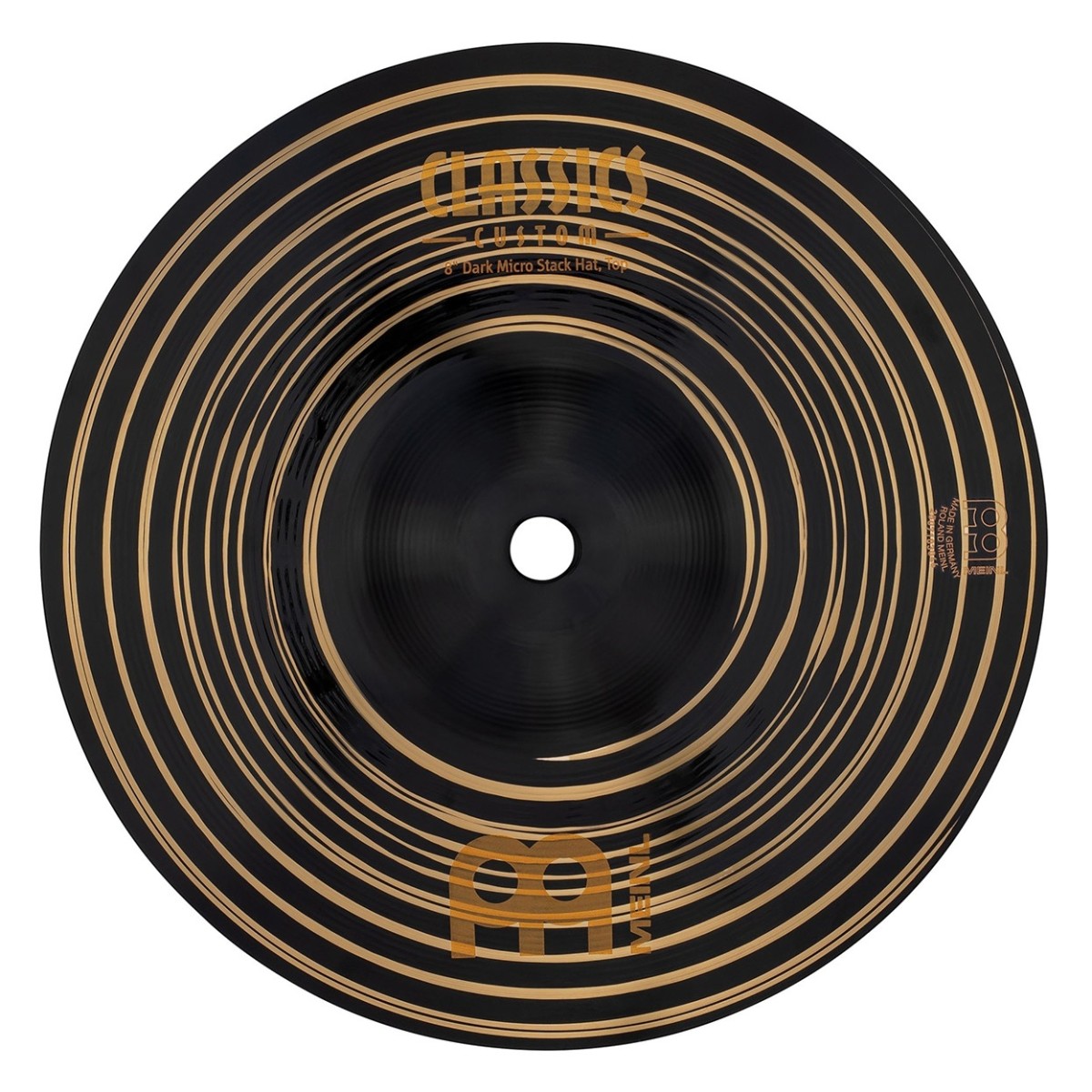 Meinl Classics Custom Dark 8" Micro Stack Hats | Gear4music