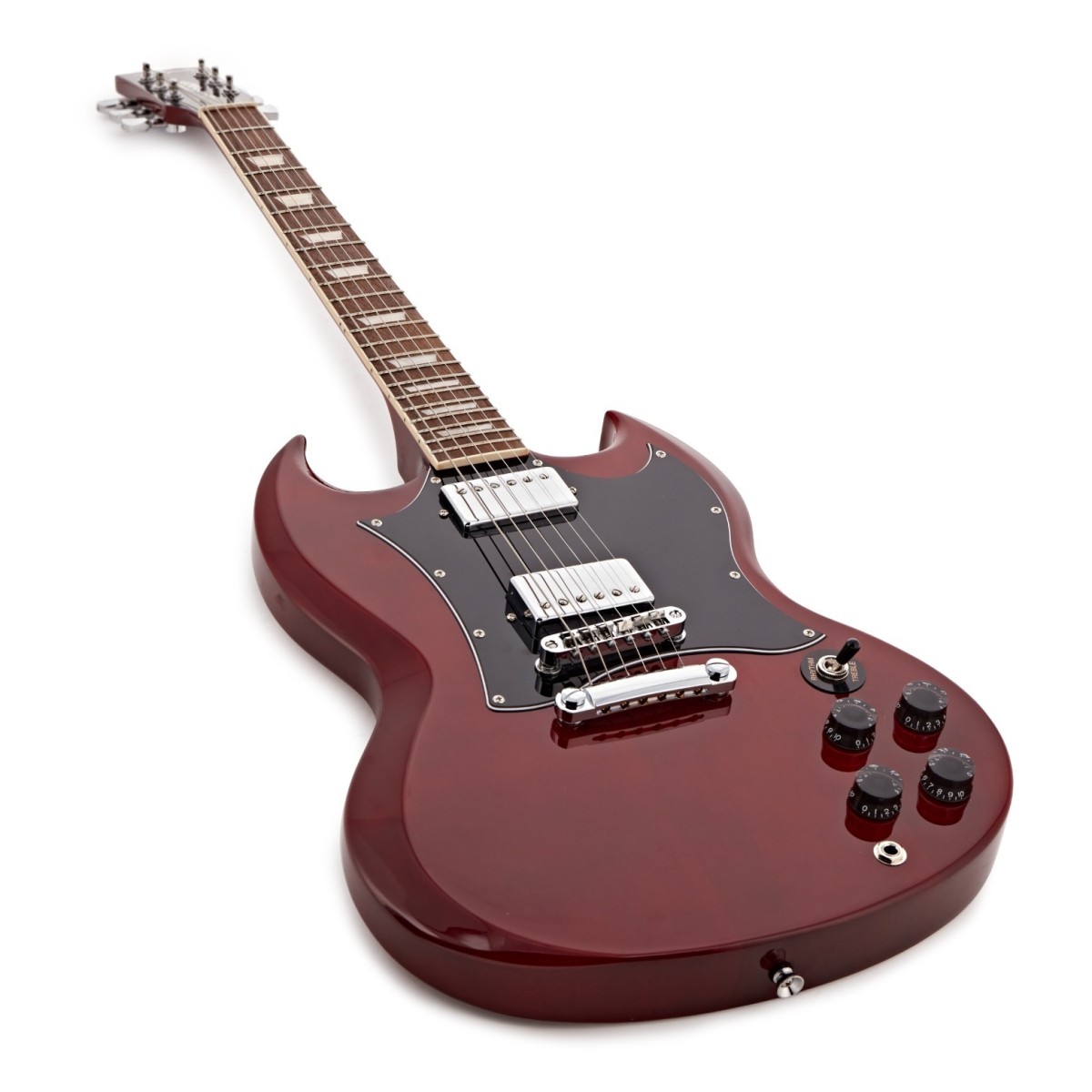 Antiquity GS1 Electric Guitar, Cherry Red at Gear4music