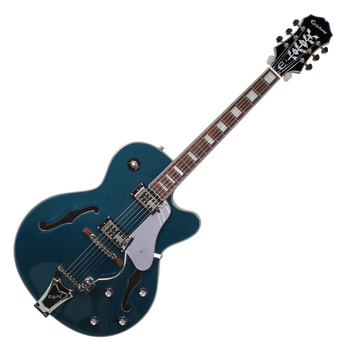 Epiphone Emperor Swingster, Delta Blue Metallic | Gear4music