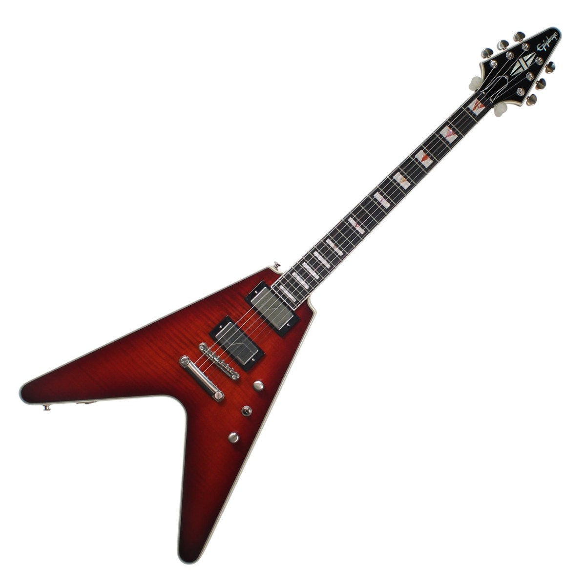 Epiphone Flying V Prophecy Inspired By Gibson, Aged Bengal Burst - Ex ...