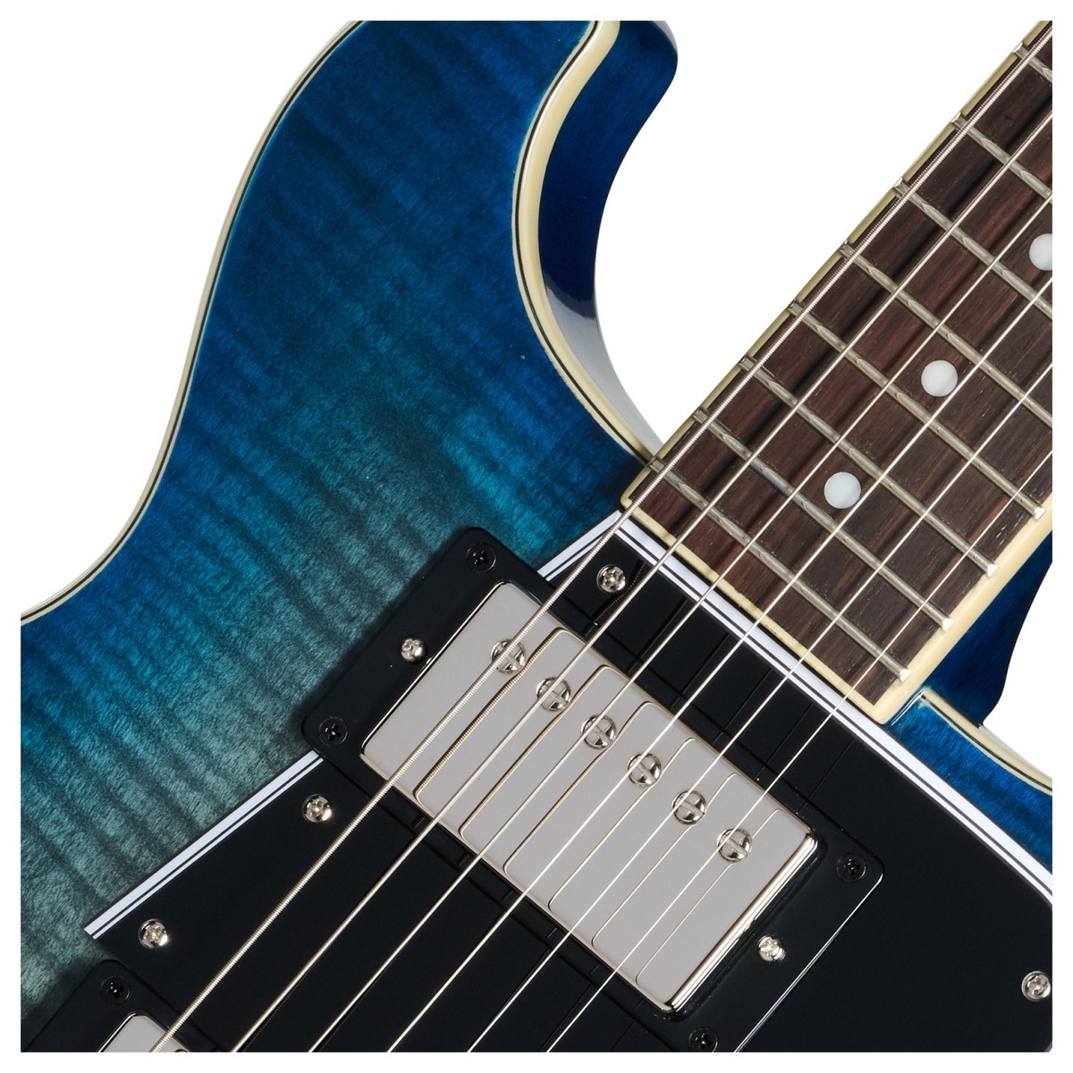 Epiphone Les Paul Special Double Cut Figured, Ocean Water at Gear4music