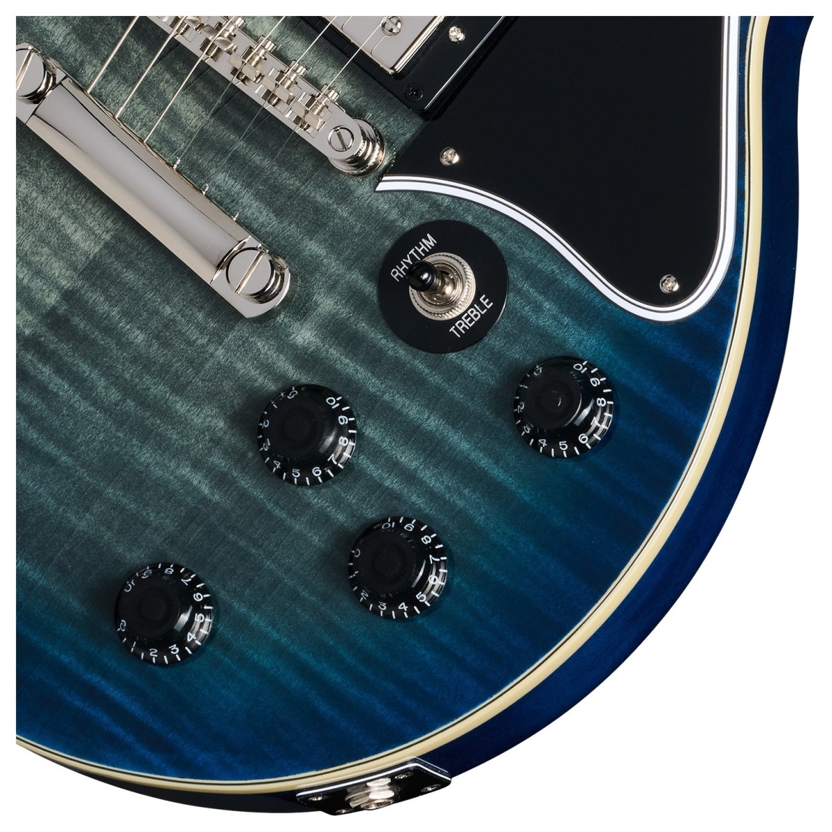 Epiphone Les Paul Special Double Cut Figured, Ocean Water at Gear4music