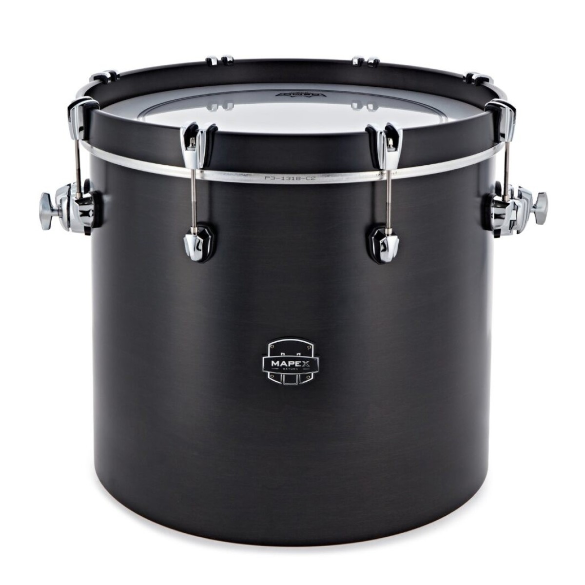 DISC Mapex Saturn 18 x 16'' Gong Drum, Satin Black | Gear4music