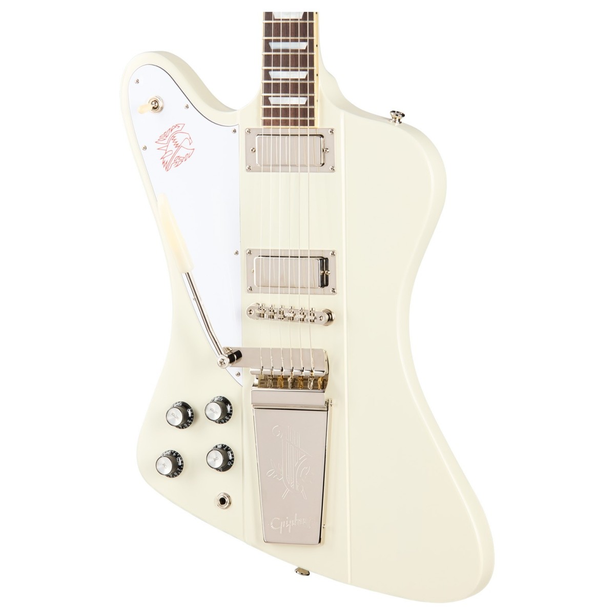 Epiphone 1963 Firebird V Maestro Vibrola Reissue Left Handed, Polaris ...