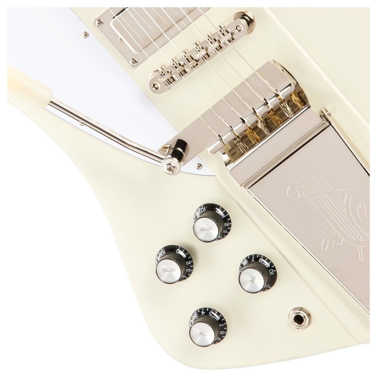Epiphone 1963 Firebird V Maestro Vibrola Reissue Left Handed, Polaris ...