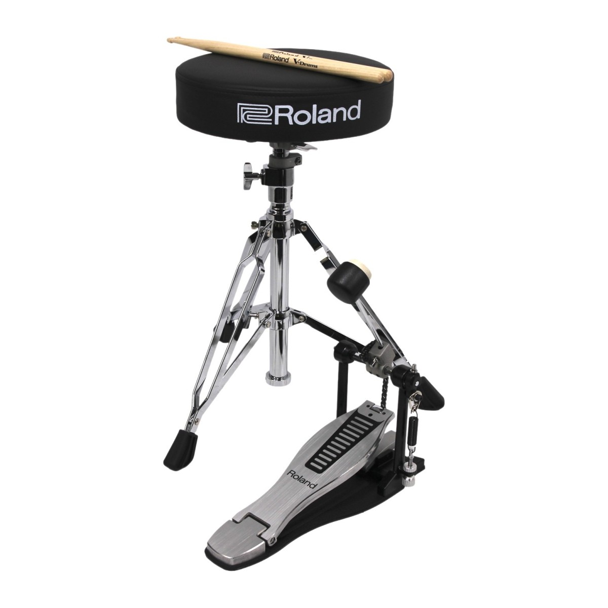 Roland DAP-3X Stool, Pedal & Sticks - Secondhand at Gear4music