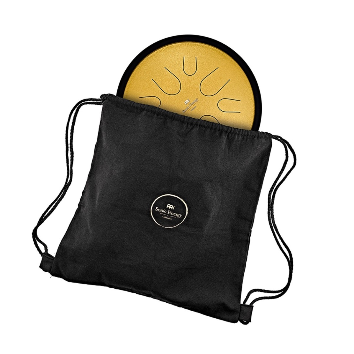 Meinl Sonic Energy 10" Compact Steel Tongue Drum, D Minor, 8 Notes, 432 ...