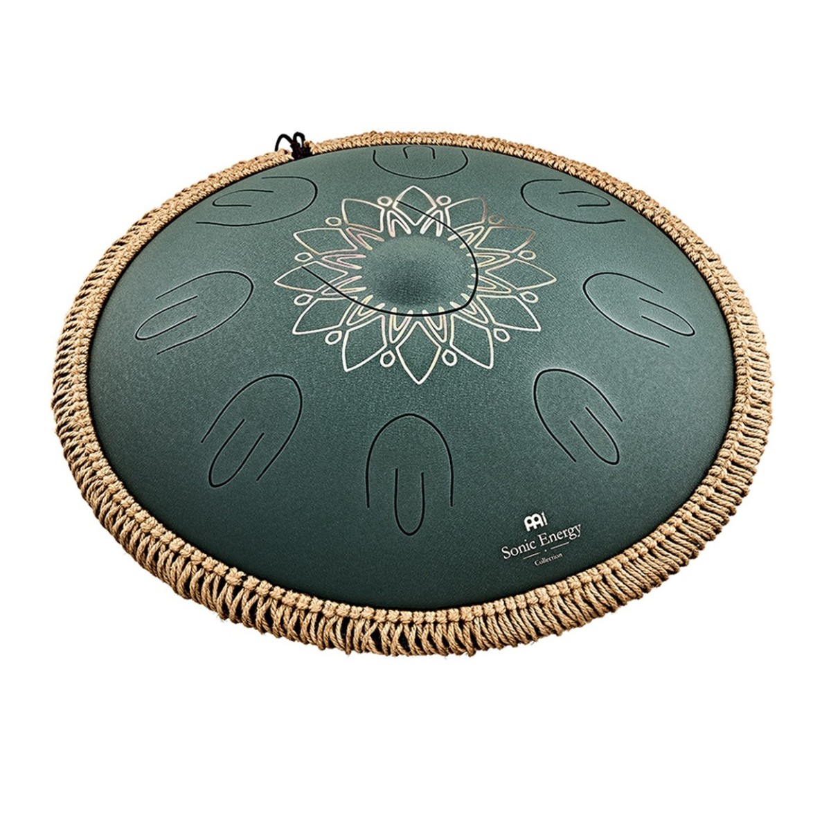 Meinl Sonic Energy 16" Octave Steel Tongue Drum, F# Minor, 9 Notes, 432 ...
