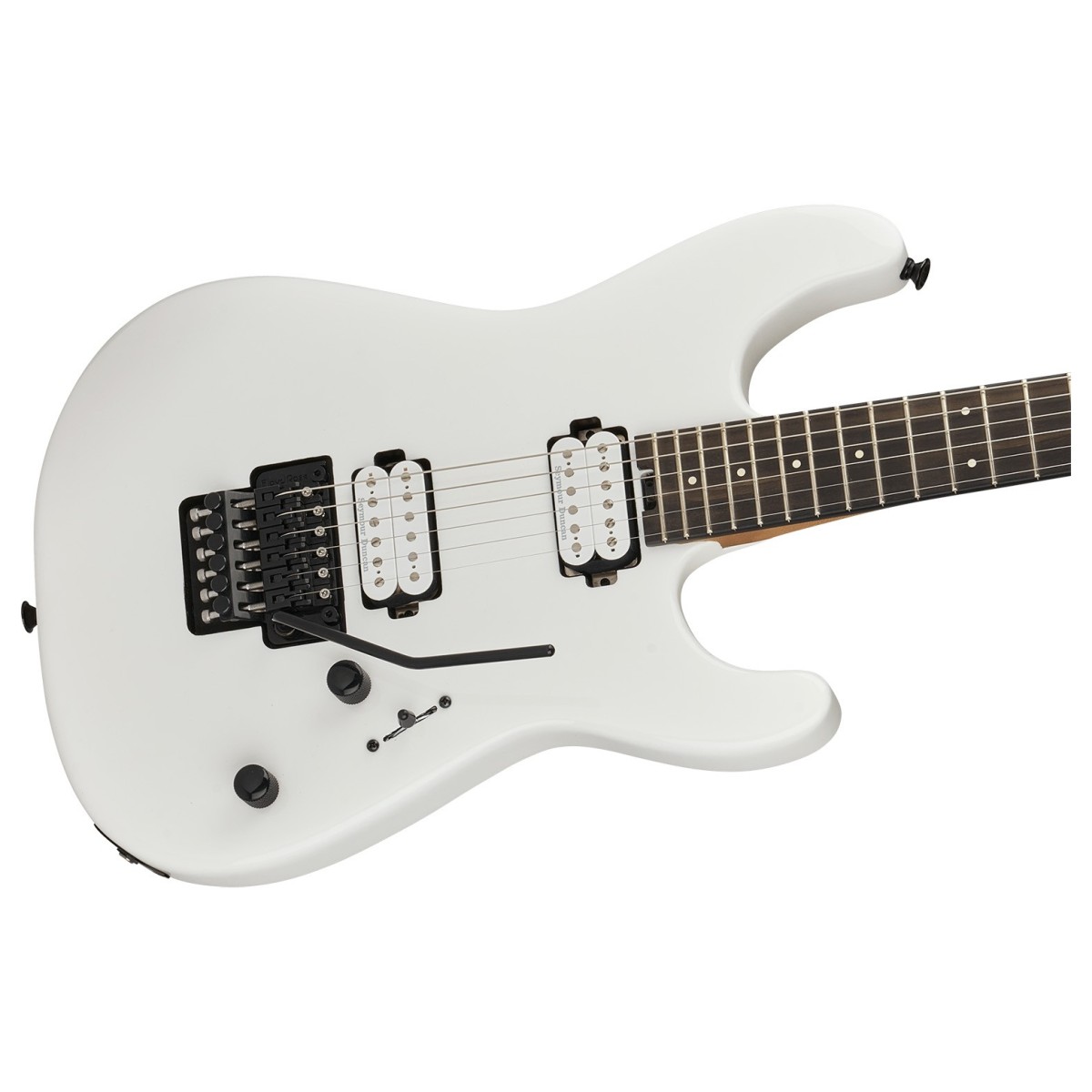 Charvel Pro-Mod Plus San Dimas Style 1 HH FR E, Ebony Fingerboard, Snow ...