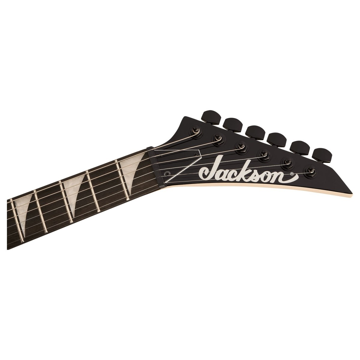 Jackson JS Series RR Minion JS1XM, Snow White with Black Pin Stripes ...