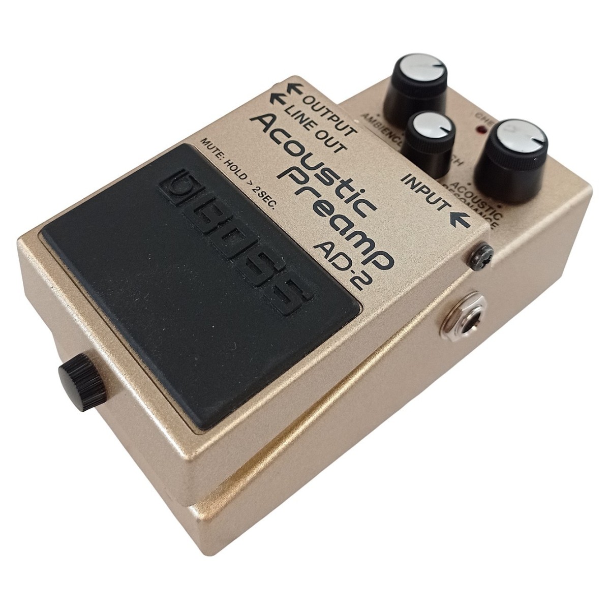 Boss AD-2 Acoustic Preamp Guitar Pedal - Secondhand at Gear4music