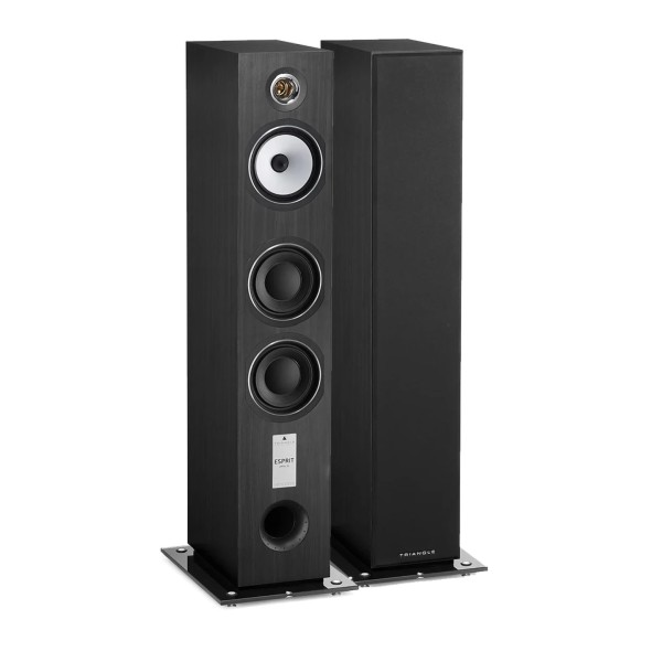 Triangle Antal EZ Floorstanding Speakers (Pair), Black Ash at AV.com