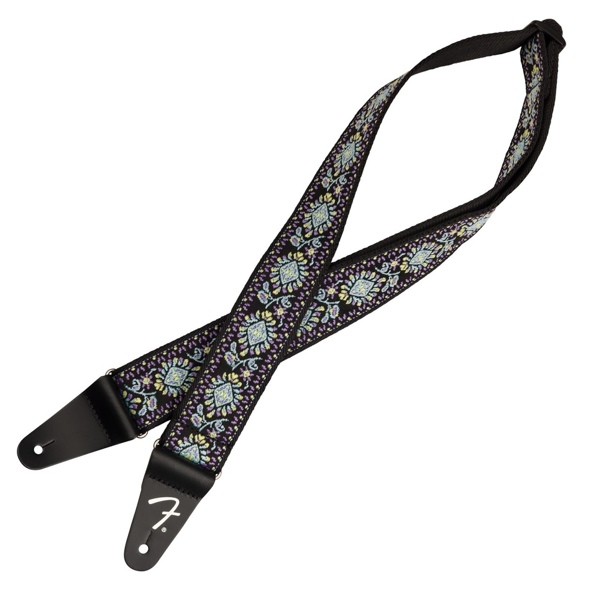 Fender Pasadena Woven Strap, Blue Lotus at Gear4music