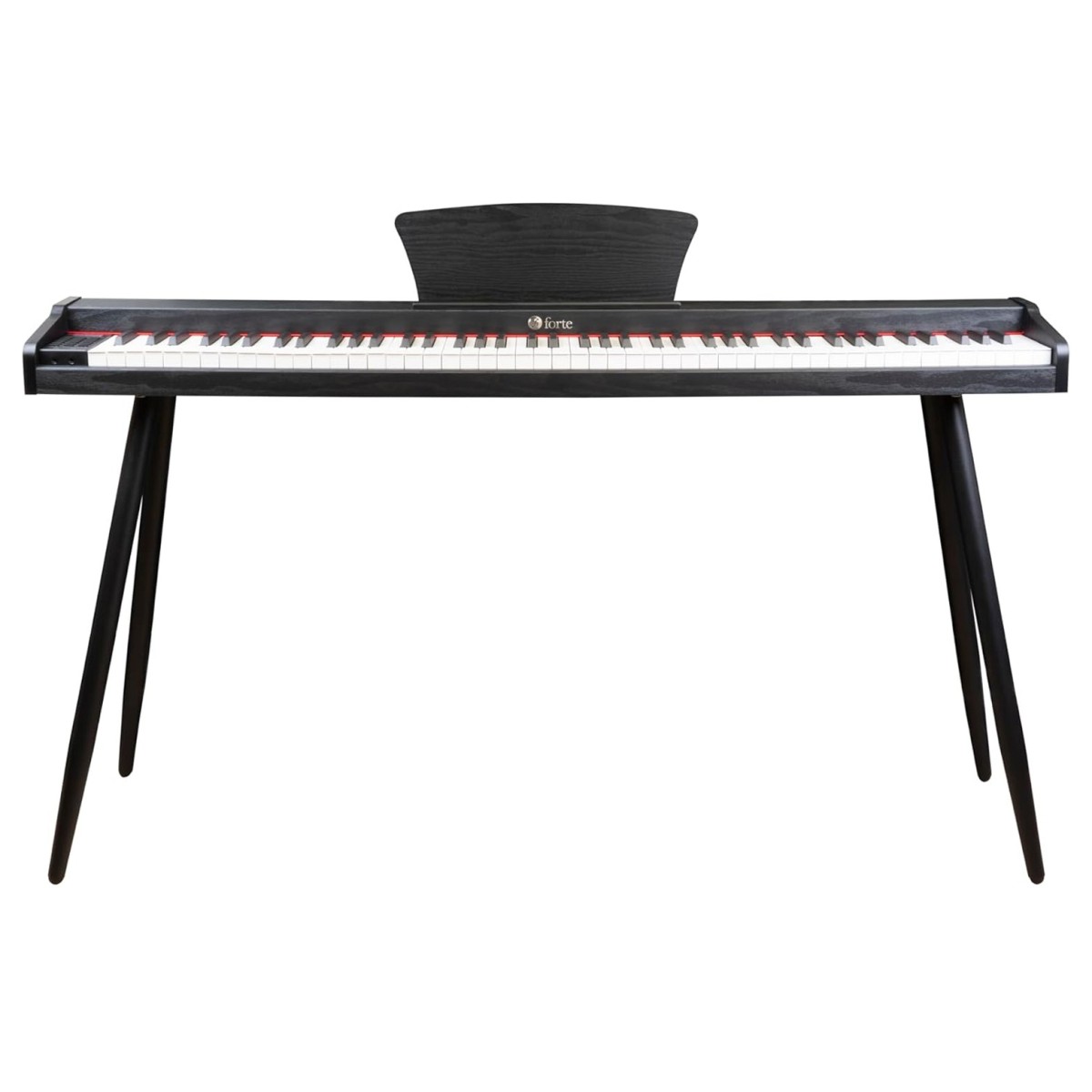 Forte DSP100 Stage Piano with Stand, Black at Gear4music