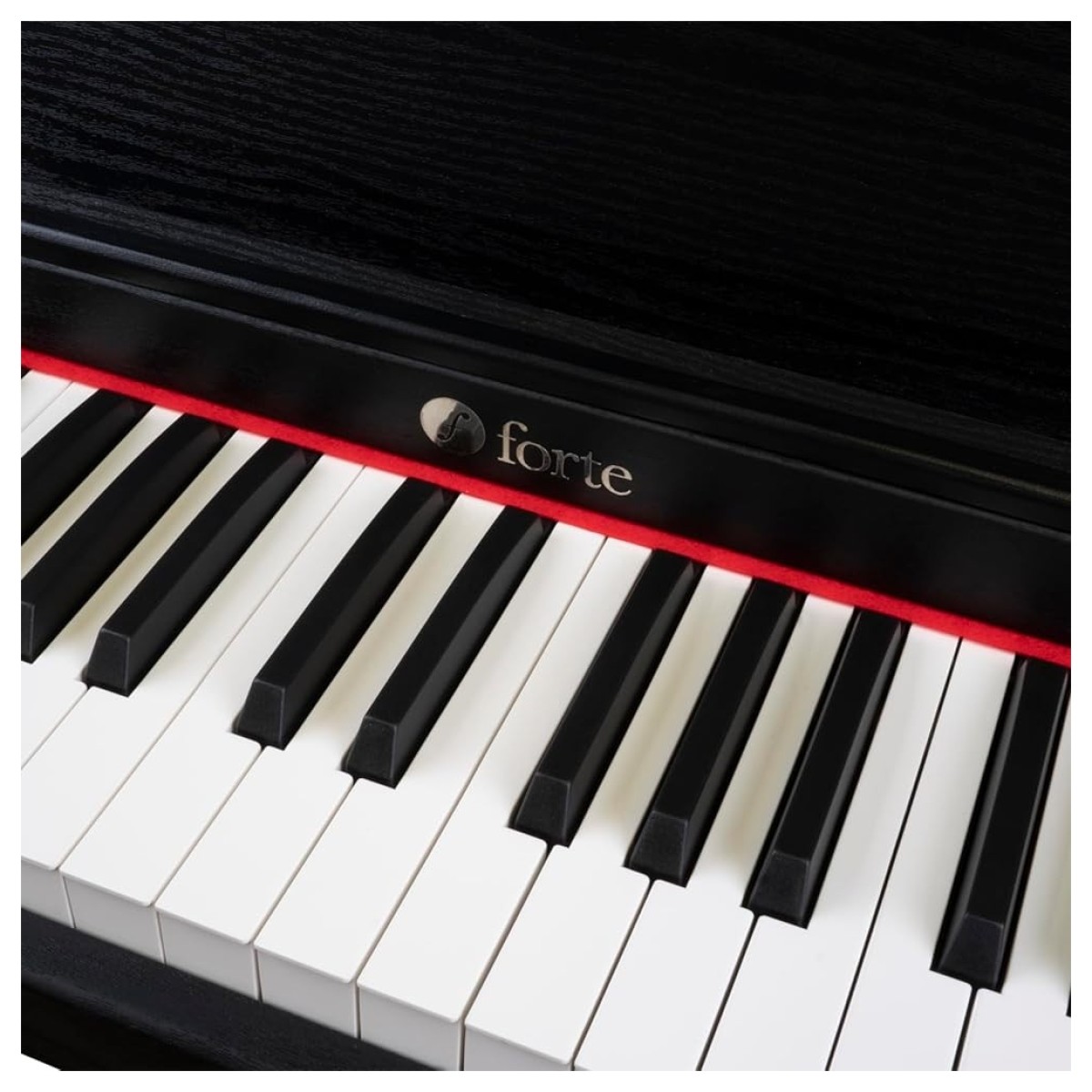 Forte DSP100 Stage Piano with Stand, Black at Gear4music