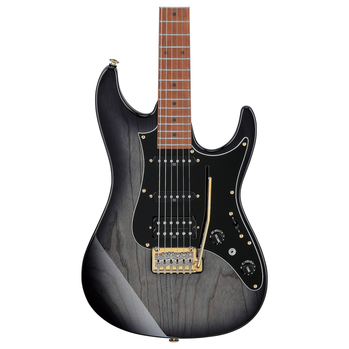 Ibanez AZ2204AG Prestige, Transparent Gray Burst at Gear4music