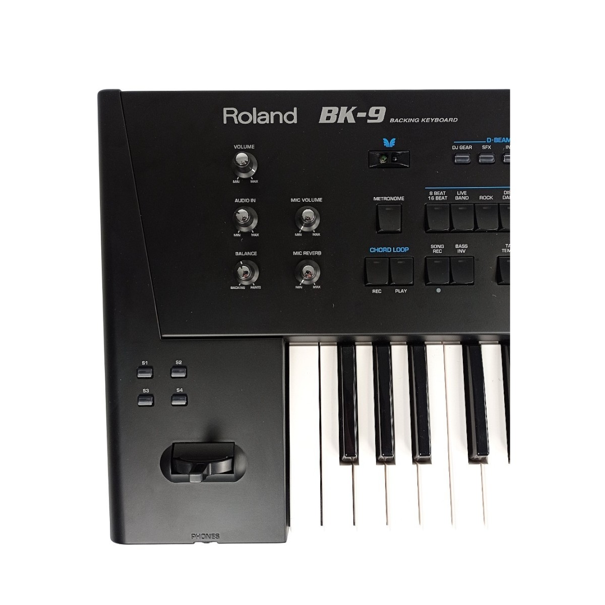 Roland BK-9 76 Note Backing Keyboard, Black - Secondhand | Gear4music