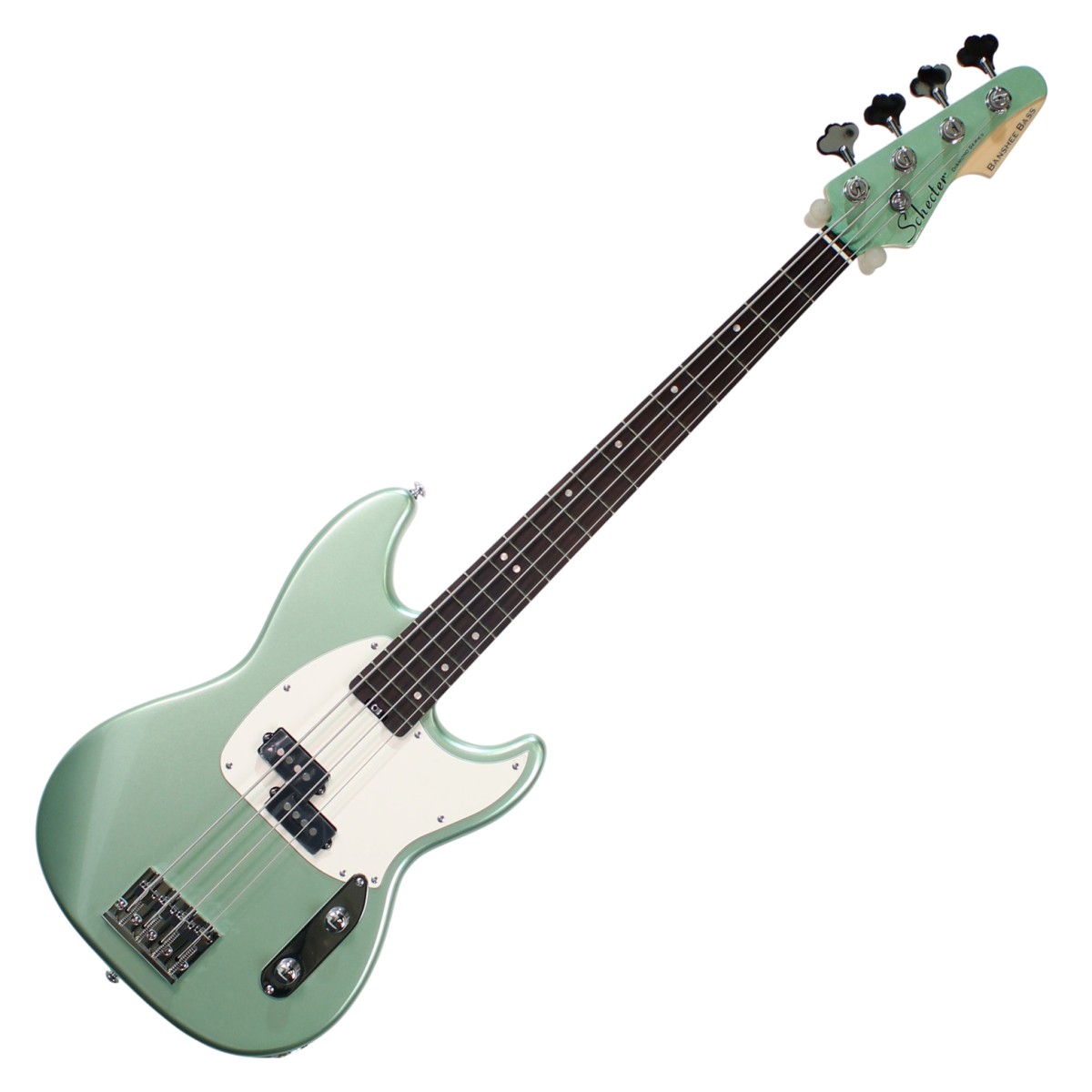 Schecter Banshee Bass, Vintage Pelham Blue - Ex Demo at Gear4music
