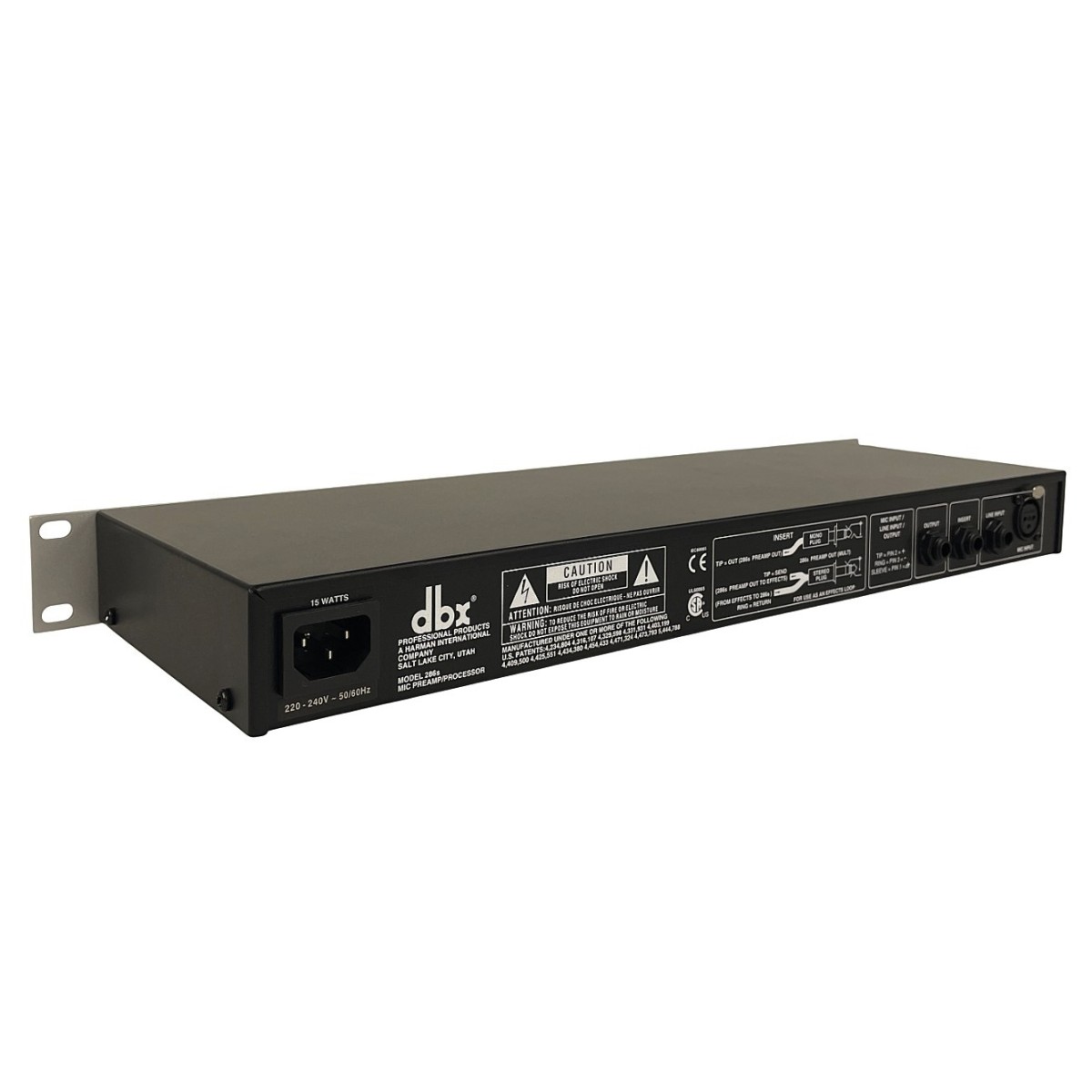dbx 286s Microphone Preamp & Channel Strip Processor - Secondhand ...