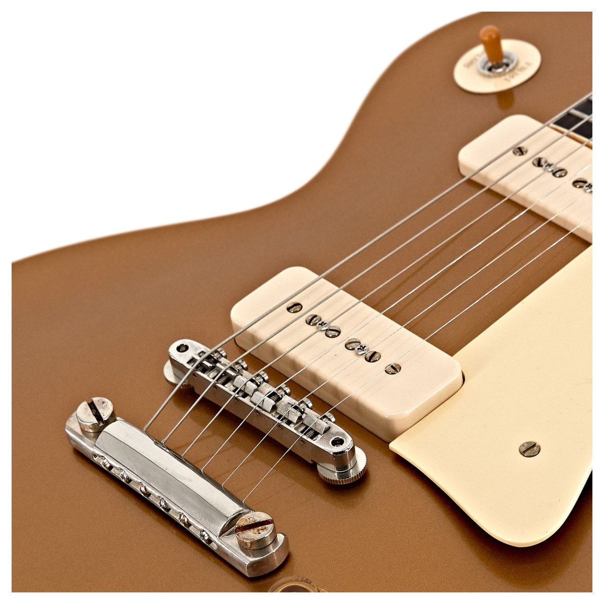 Gibson Custom 1956 Les Paul Goldtop Reissue VOS, Double Gold #64540 at ...