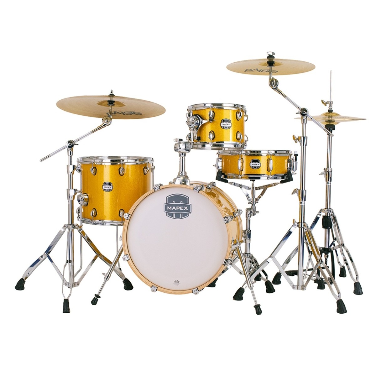 DISC Mapex Mars Birch 18'' 4pc Bop Shell Pack, Sunflower Sparkle ...