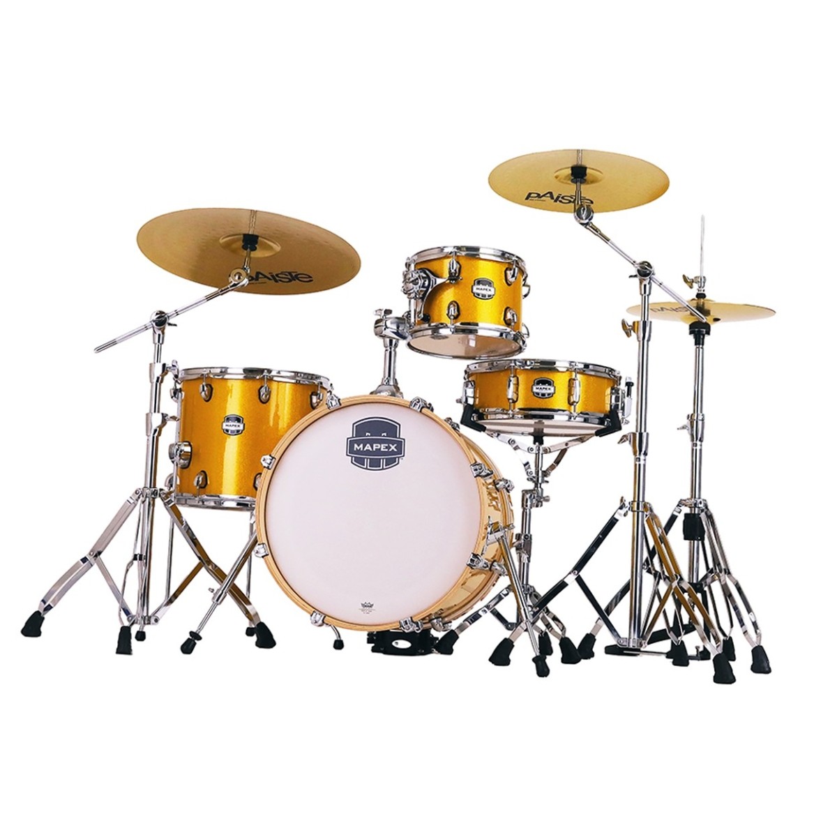 DISC Mapex Mars Birch 18'' 4pc Bop Shell Pack, Sunflower Sparkle ...