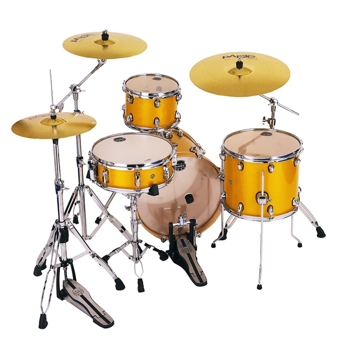 DISC Mapex Mars Birch 18'' 4pc Bop Shell Pack, Sunflower Sparkle ...