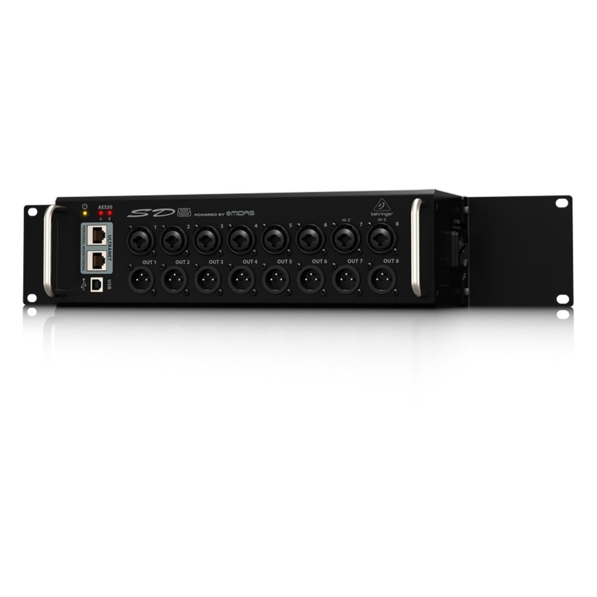 Behringer Caja de escenario digital SD8 con bolsa o maletín | Gear4music