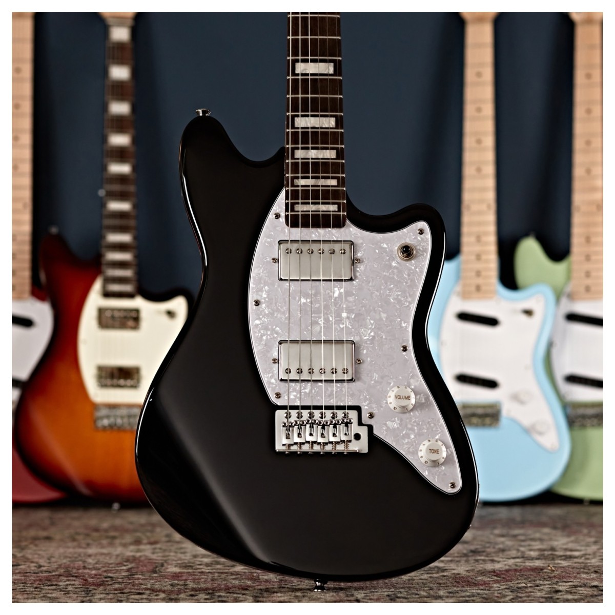 Seattle Select Electric Guitar by Gear4music, Black | Gear4music