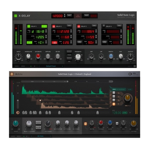 SSL X-Delay and X-Echo Bundle | Gear4music