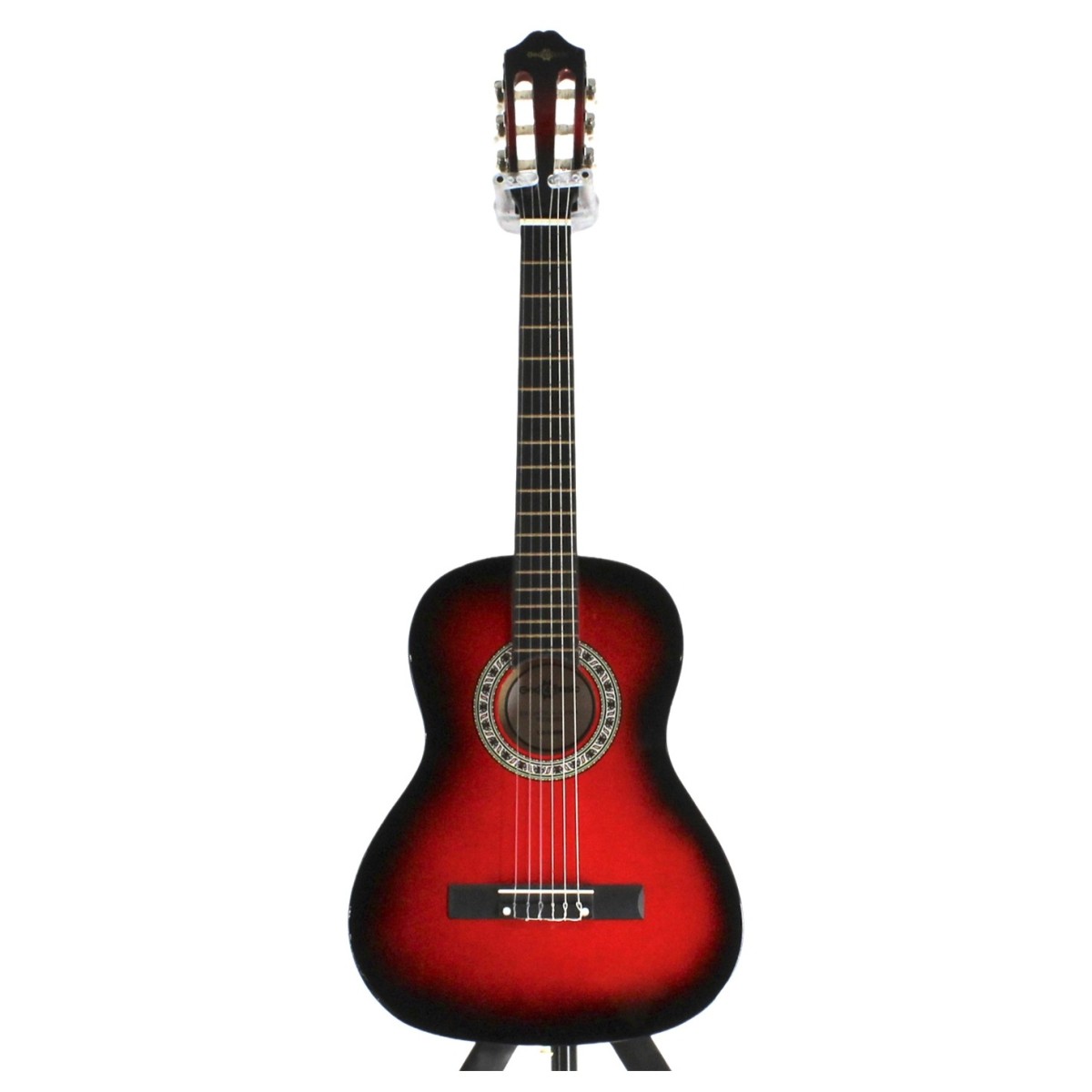Deluxe-3/4-Konzertgitarre von Gear4music, Trans Red Burst - Secondhand ...