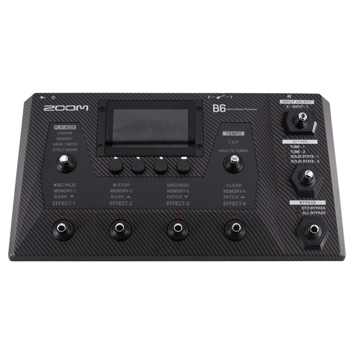 Zoom B6 Multi Effects Bass Processor - Secondhand at Gear4music