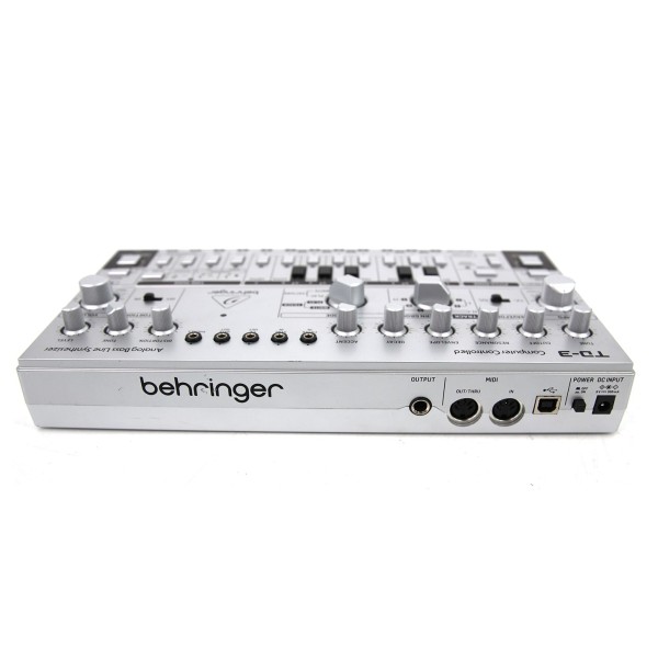 Behringer TD-3-SR Analog Bass Line Synthesizer, Silver - Secondhand at ...