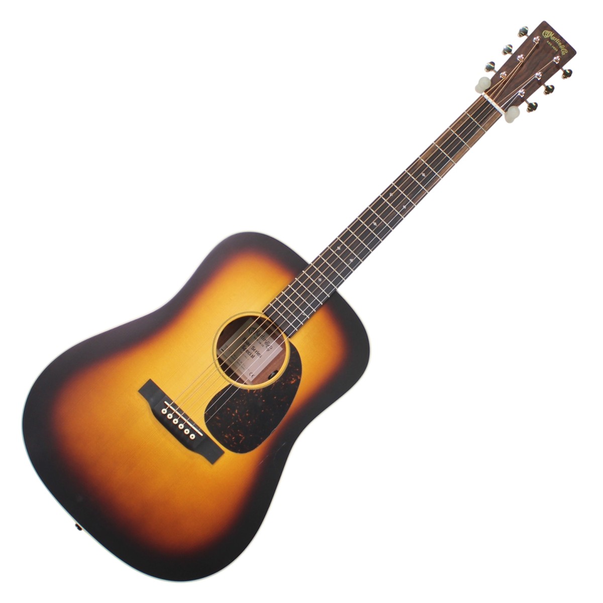 Martin D10E Vintage Inspired, Sunburst - Ex Demo at Gear4music