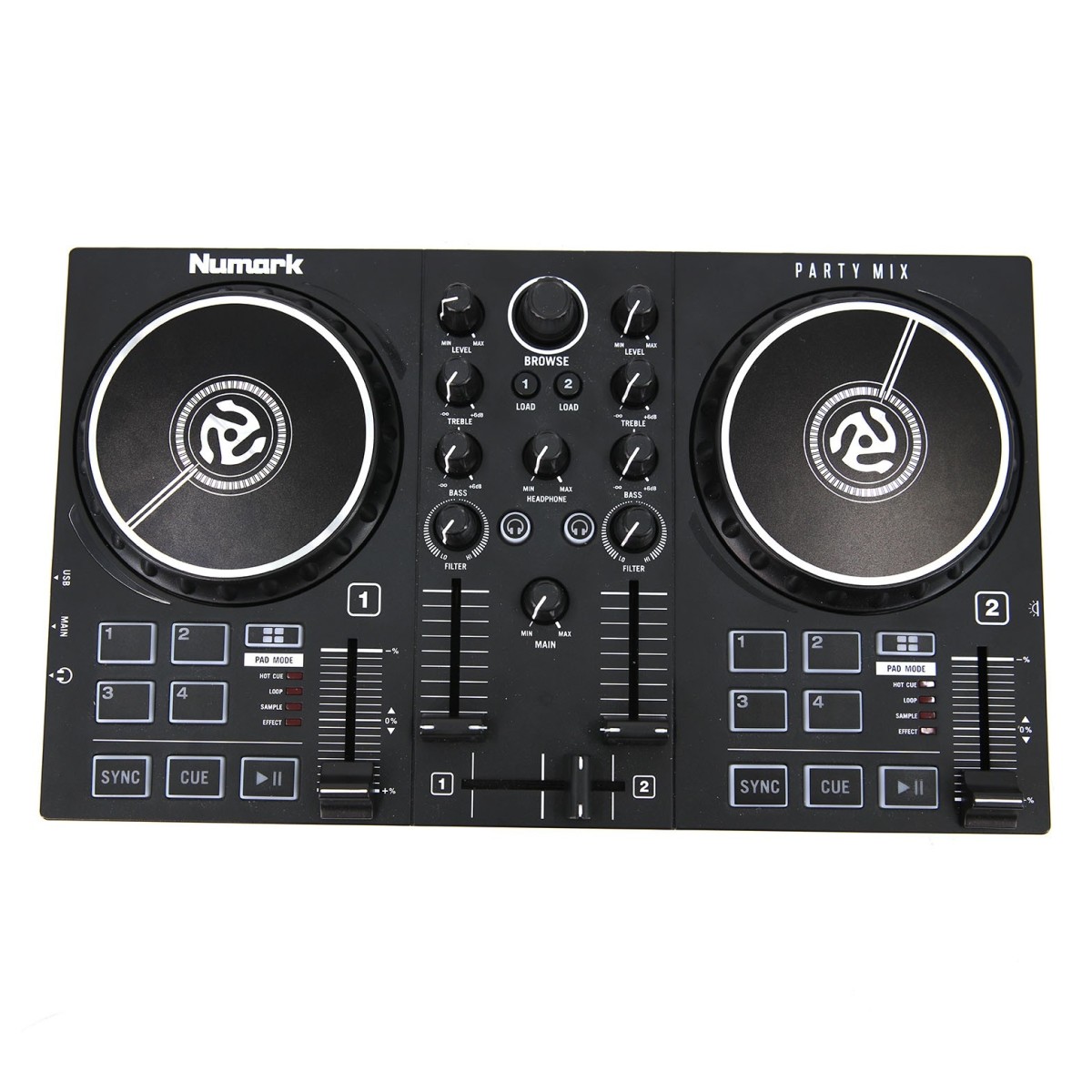 Numark Party Mix II 2-Channel DJ Controller - Secondhand at Gear4music