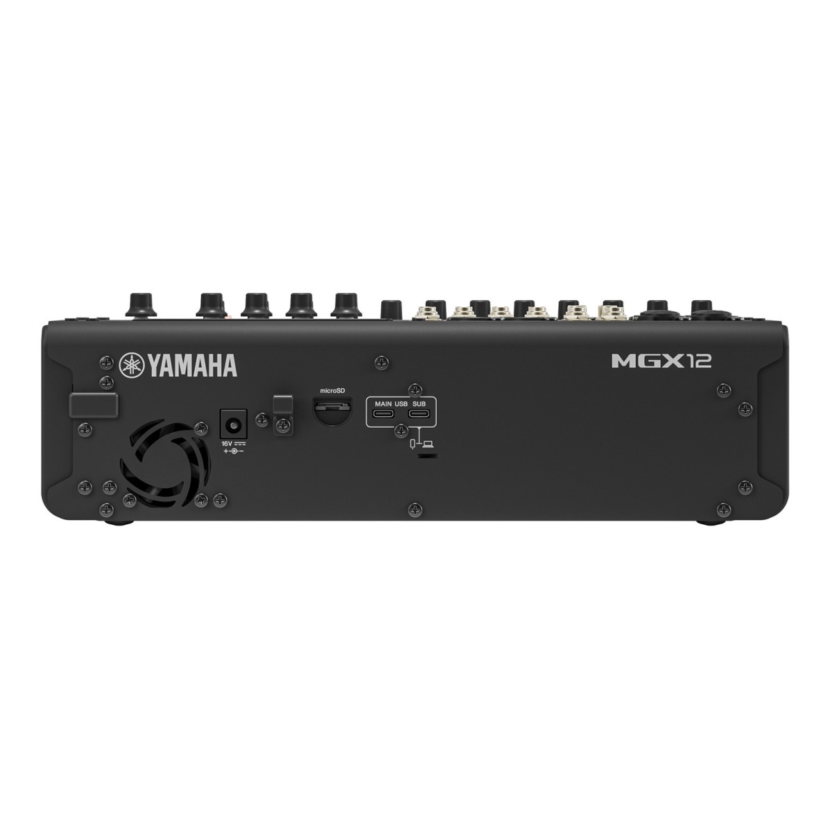 Yamaha MGX12 12-Channel Digital Mixer with Multi-track USB, Black ...
