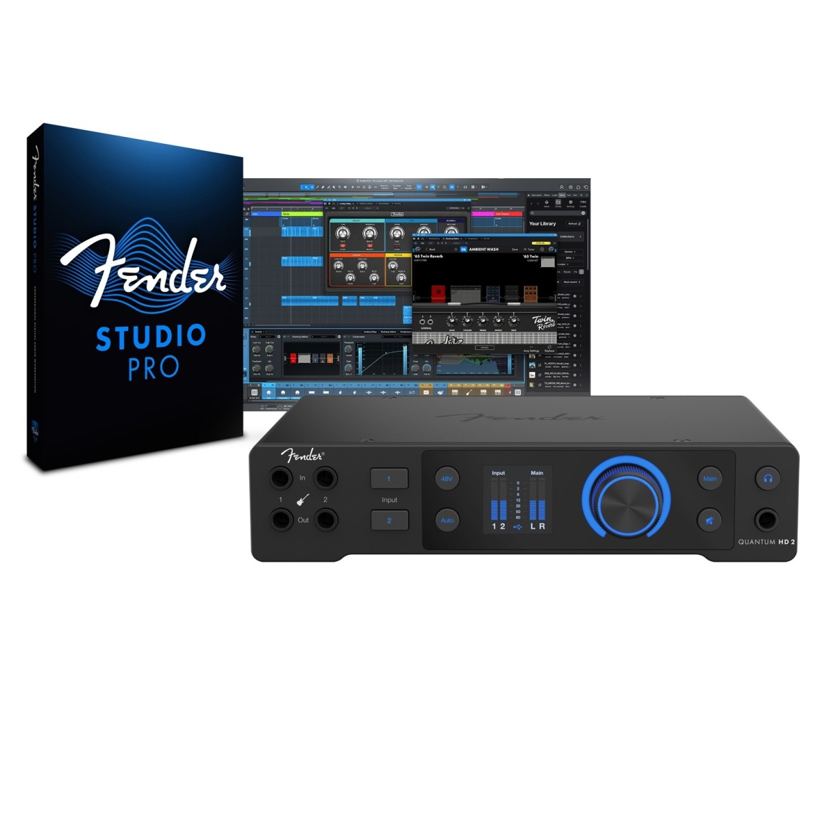 Fender Interfaz de audio Quantum HD 2 | Gear4music