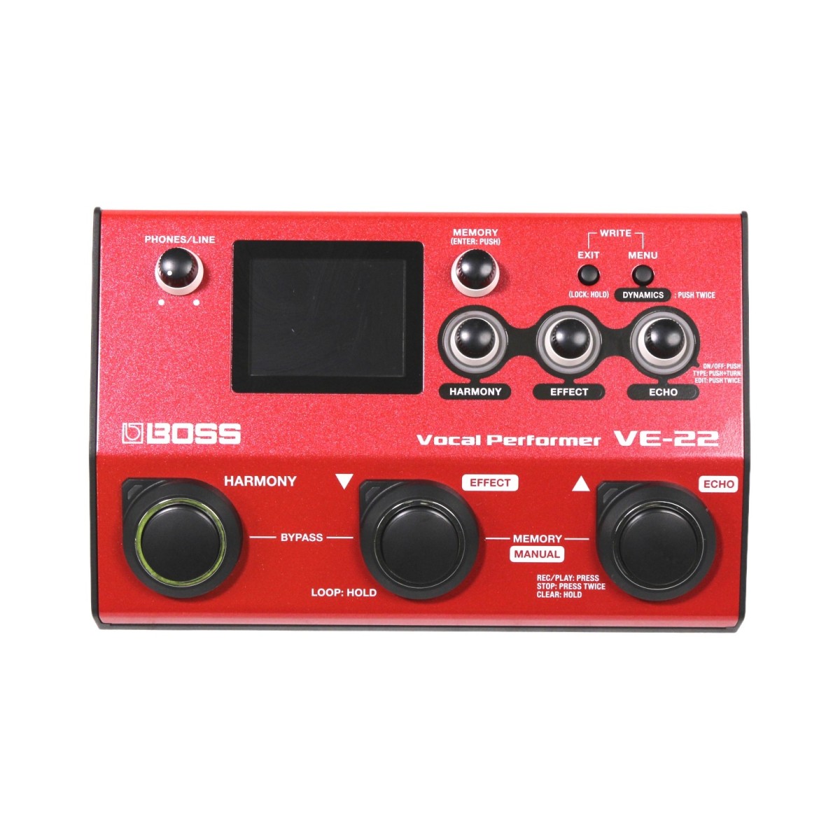 Boss VE-22 Vocal Performer Vocal Effects Processor - Secondhand at ...