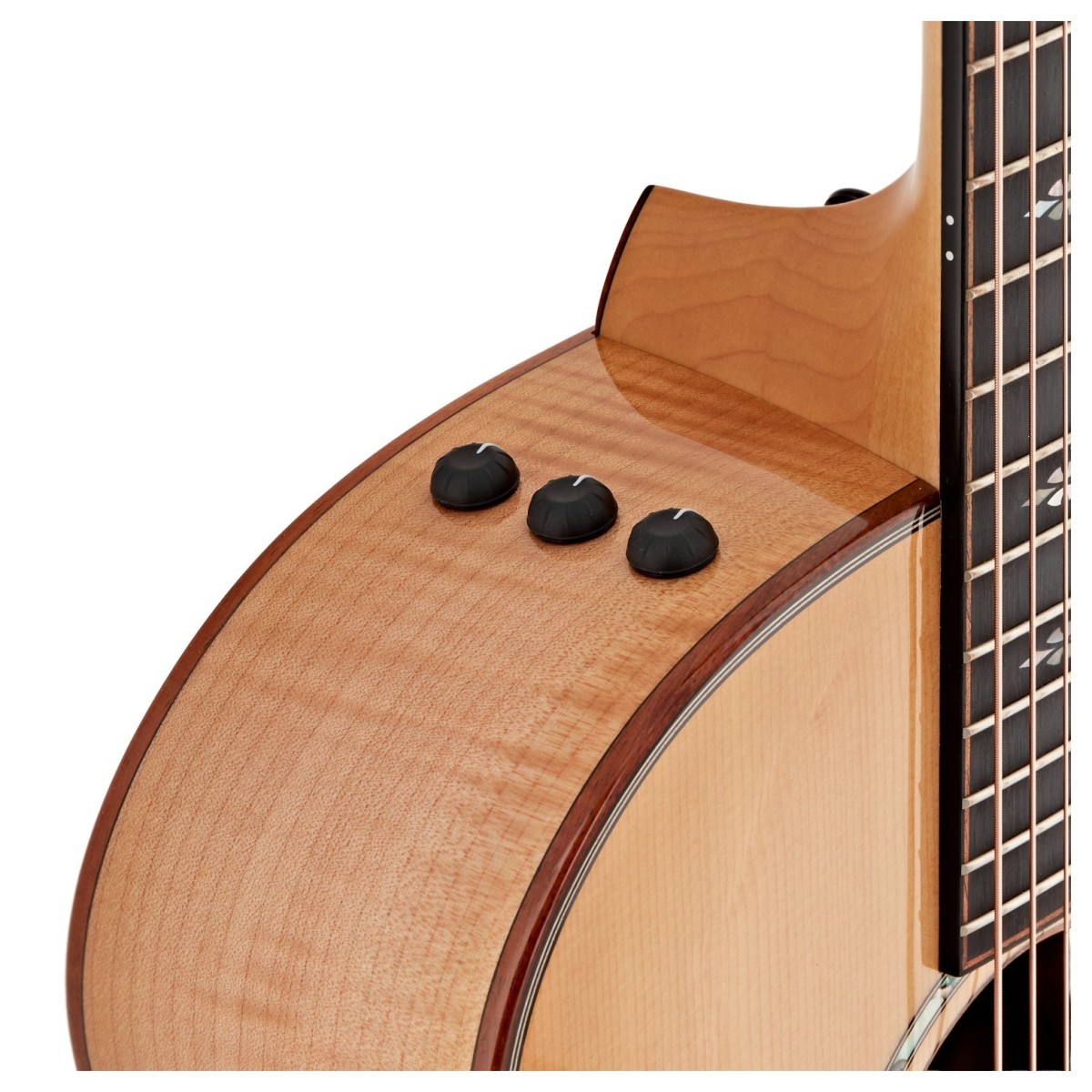 Taylor Custom Grand Auditorium, Bearclaw Sitka Spruce Top Flamed Maple ...